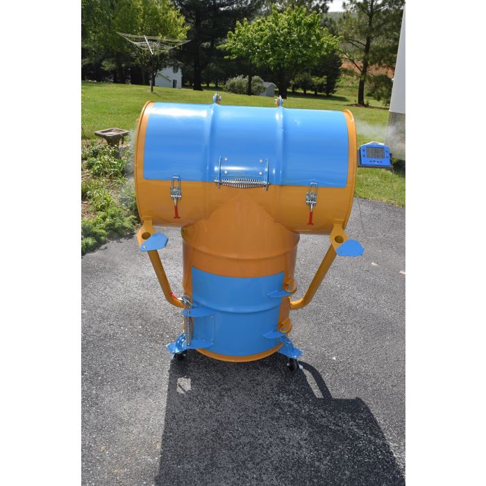 horizontal drum smokers