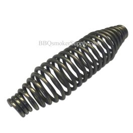 6 in. Brushed Stainless Steel Spring Handle 1/2 inch ID | BBQ Smoker Supply