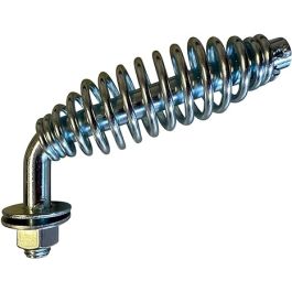 45 Degree Spring Handle with 1/2 inch Rod for BBQ Smokers, Fireplace ...