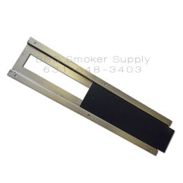 2" x 12" Fire Box Air Inlet Slide Damper Kit | BBQ Smoker Supply