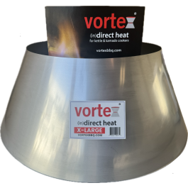 VORTEX (IN)DIRECT HEAT Charcoal Cone for WEBER RANCH KETTLE ONLY - Size ...