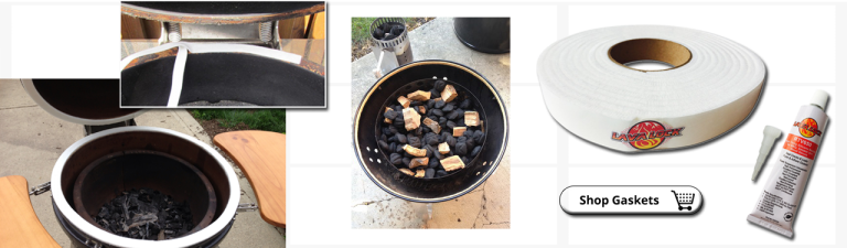 BBQ Smoker Gasket Seals - Firebox Door, Cook Chamber Lid | BBQ Gaskets ...